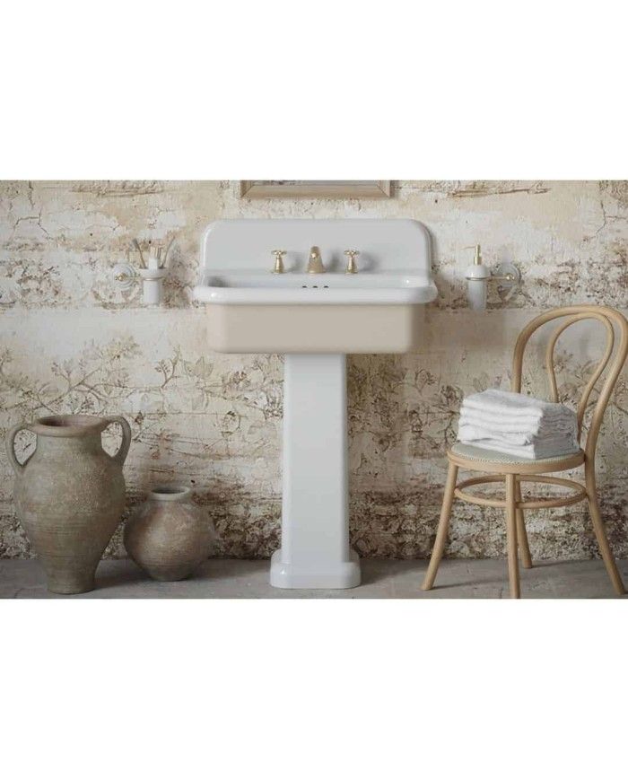 Lavabo medium size 70cm True Colors Lite Bleu Provence