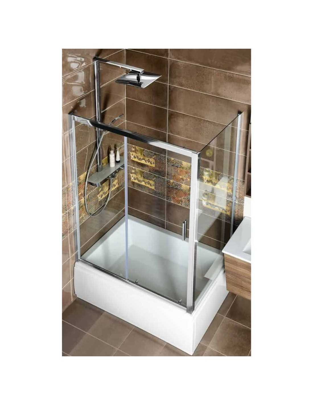 120x75x26 Receveur douche profond avec structure Polysan